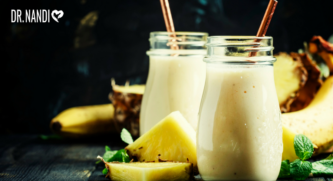 Turmeric, Pineapple Frappe | Ask Dr. Nandi | Official Site